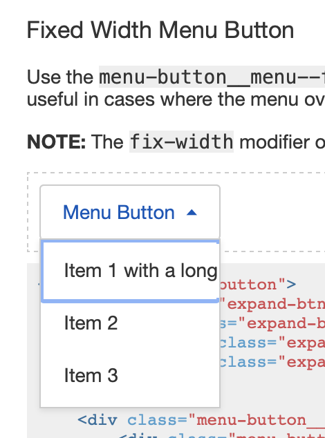 Menu Button: fixed width variant is broken · Issue #944 · eBay/skin ...