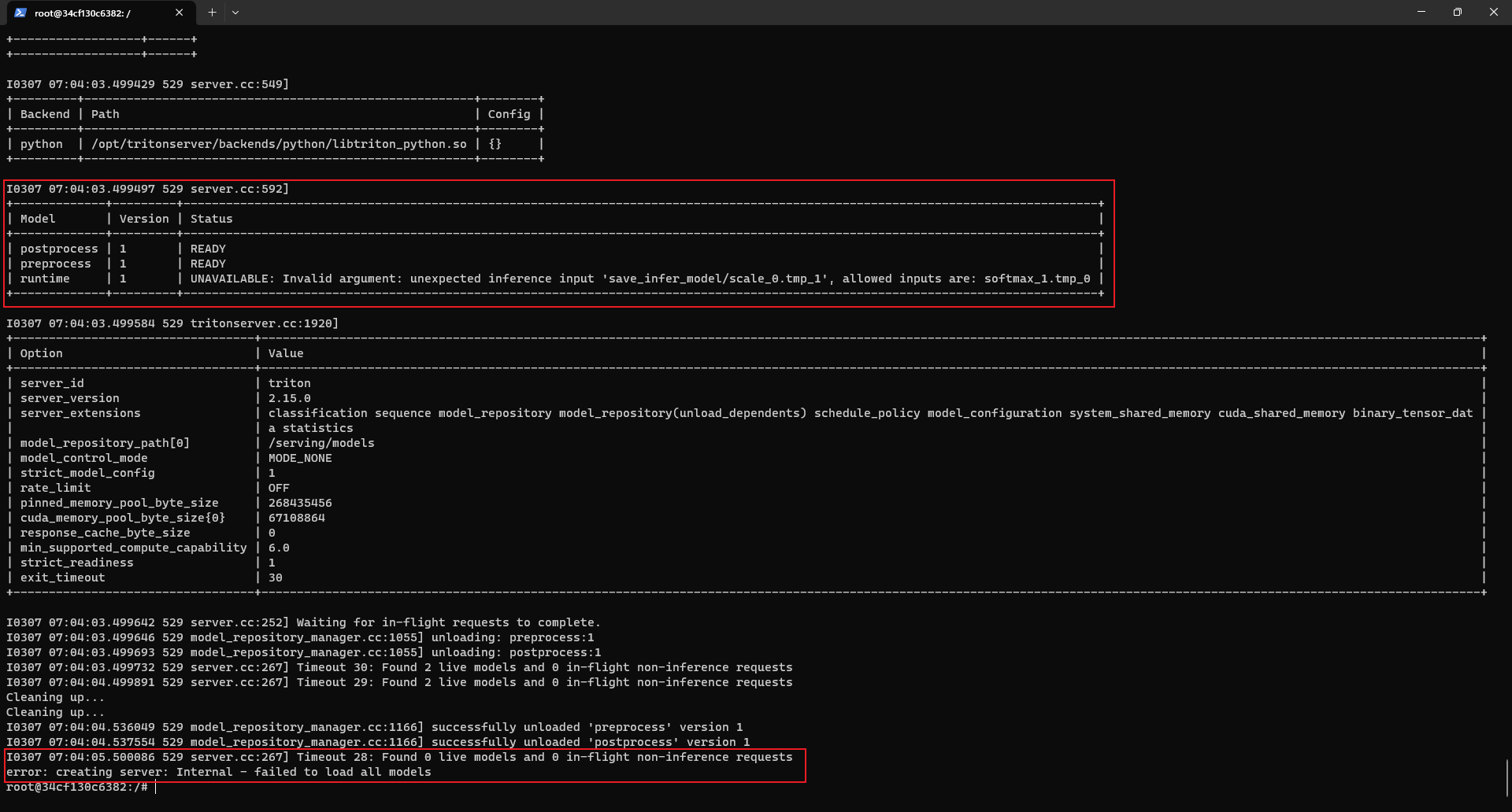 Serving 部署 PPHGNet 报错 · Issue #1537 · PaddlePaddle/FastDeploy · GitHub