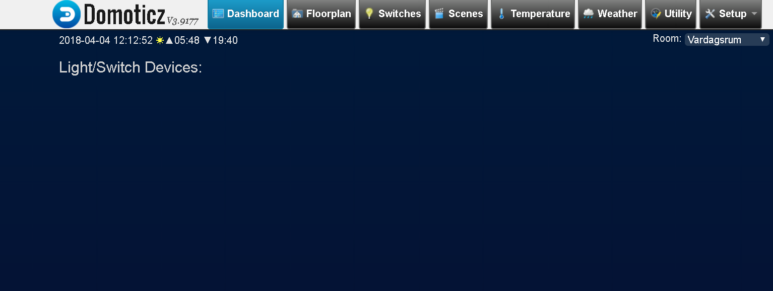 Selector/dimmer switches missing after 3.9168 · Issue #2282 · domoticz/domoticz · GitHub