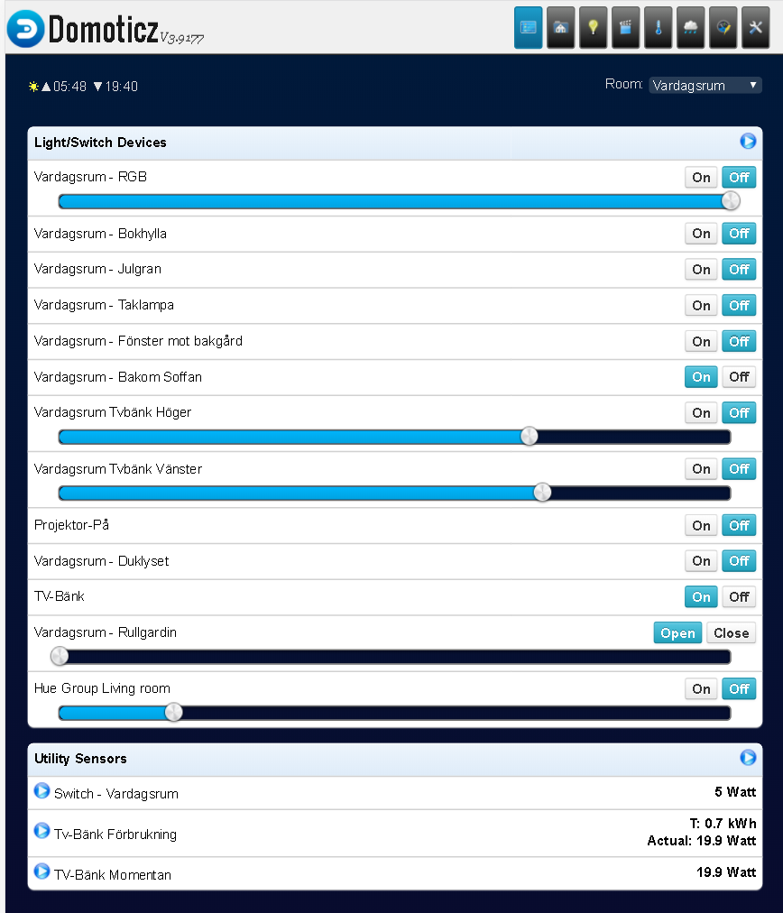 Selector/dimmer switches missing after 3.9168 · Issue #2282 · domoticz/domoticz · GitHub