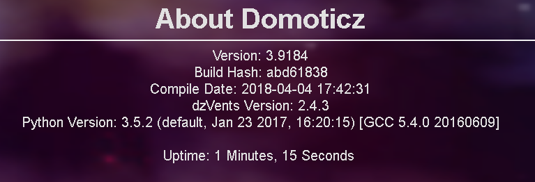 Selector/dimmer switches missing after 3.9168 · Issue #2282 · domoticz/domoticz · GitHub