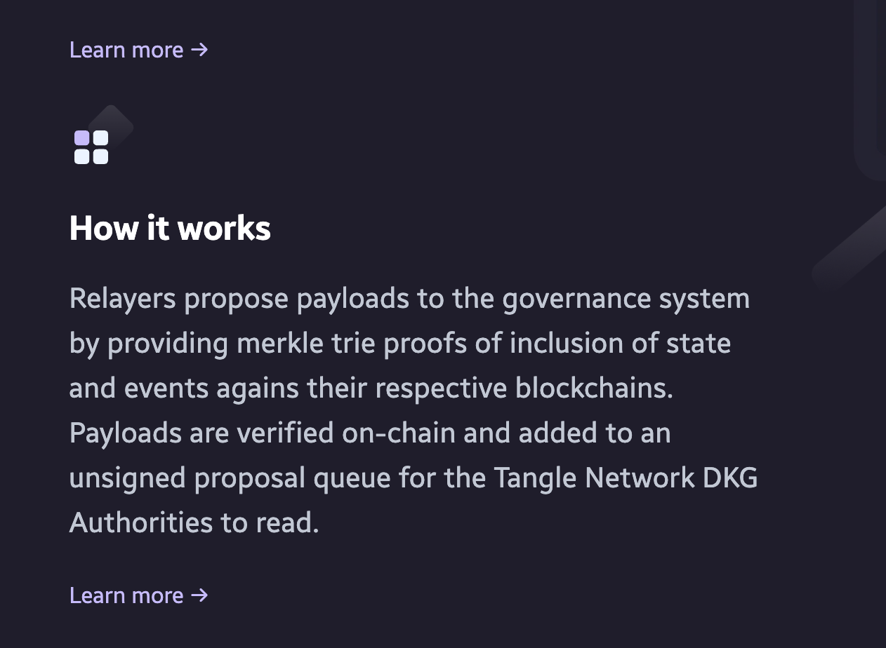 [CHECKLIST] Review/audit Tangle website UI and copy · Issue #1137 · tangle-network/dapp · GitHub