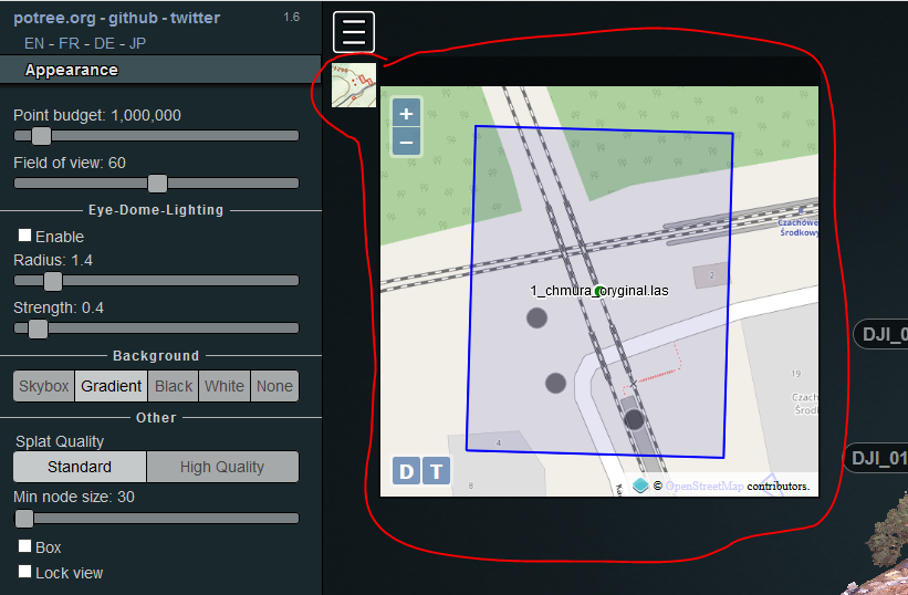 Need help customizing potree sidebar · Issue #445 · potree/potree · GitHub