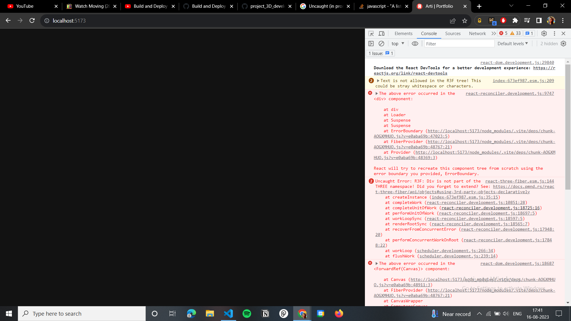 Build And Deploy An Amazing 3d Web Developer Portfolio With Threejs React Three Fiber · Github