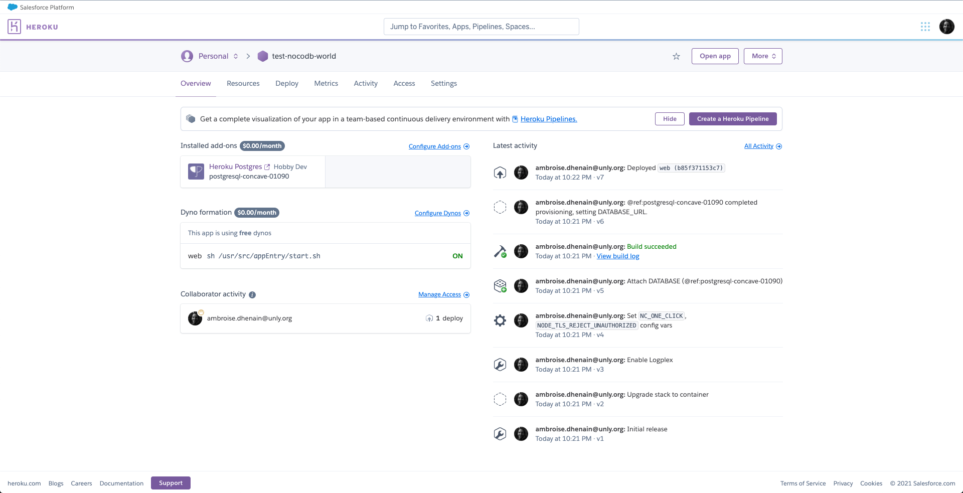 Configuring Heroku 1-click install, improve documentation "Cannot GET /" error · Issue #197 ...