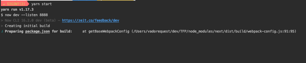 Zeit.Now - Next build crashes when using "env" in next.config.js instead of publicRuntimeConfig ...