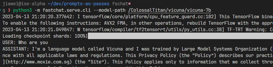 Multi-gpu demo failed on two A6000 · Issue #418 · lm-sys/FastChat · GitHub