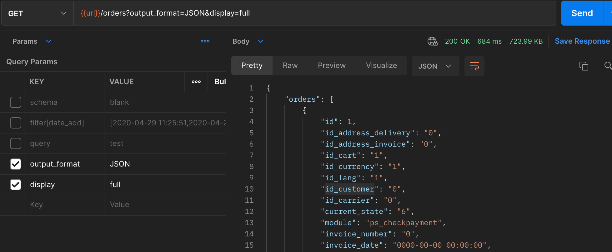 API /customers endpoint inconsistent return format of JSON · Issue #26752 · PrestaShop ...