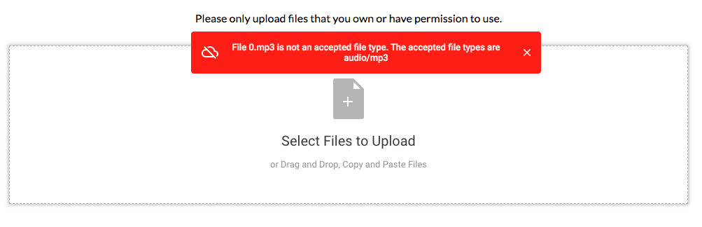Picker Acceptedfiles Audio Mp3 Does Not Let Mp3 Files To Be Uploaded · Issue 357