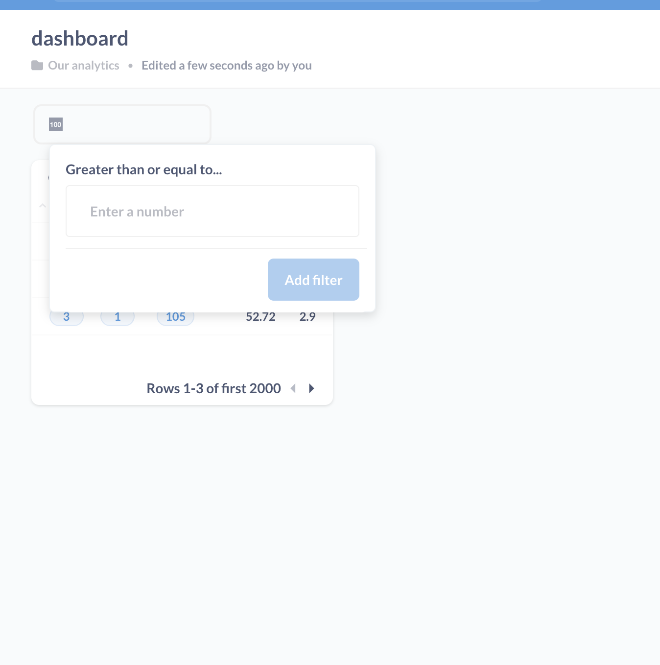 Number Input In Dashboard Filter Is Narrow Issue 28759 Metabase number-input-in-dashboard-filter-is-narrow-issue-28759-metabase