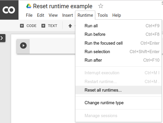 My Colab is not working anymore · Issue #250 · googlecolab/colabtools · GitHub