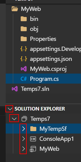 Hide Explorer Arrows · Issue #75 · microsoft/vscode-dotnettools · GitHub