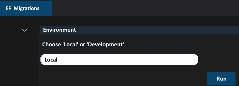 UI for EF Migrations · Issue #257 · microsoft/vscode-dotnettools · GitHub