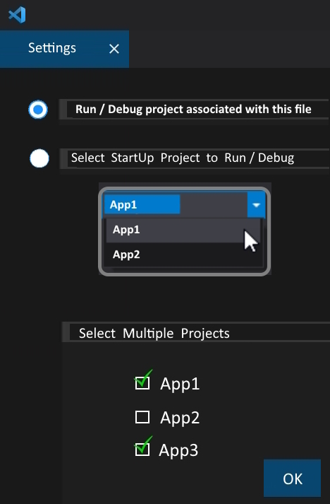 Improve run/debug buttons · Issue #255 · microsoft/vscode-dotnettools · GitHub