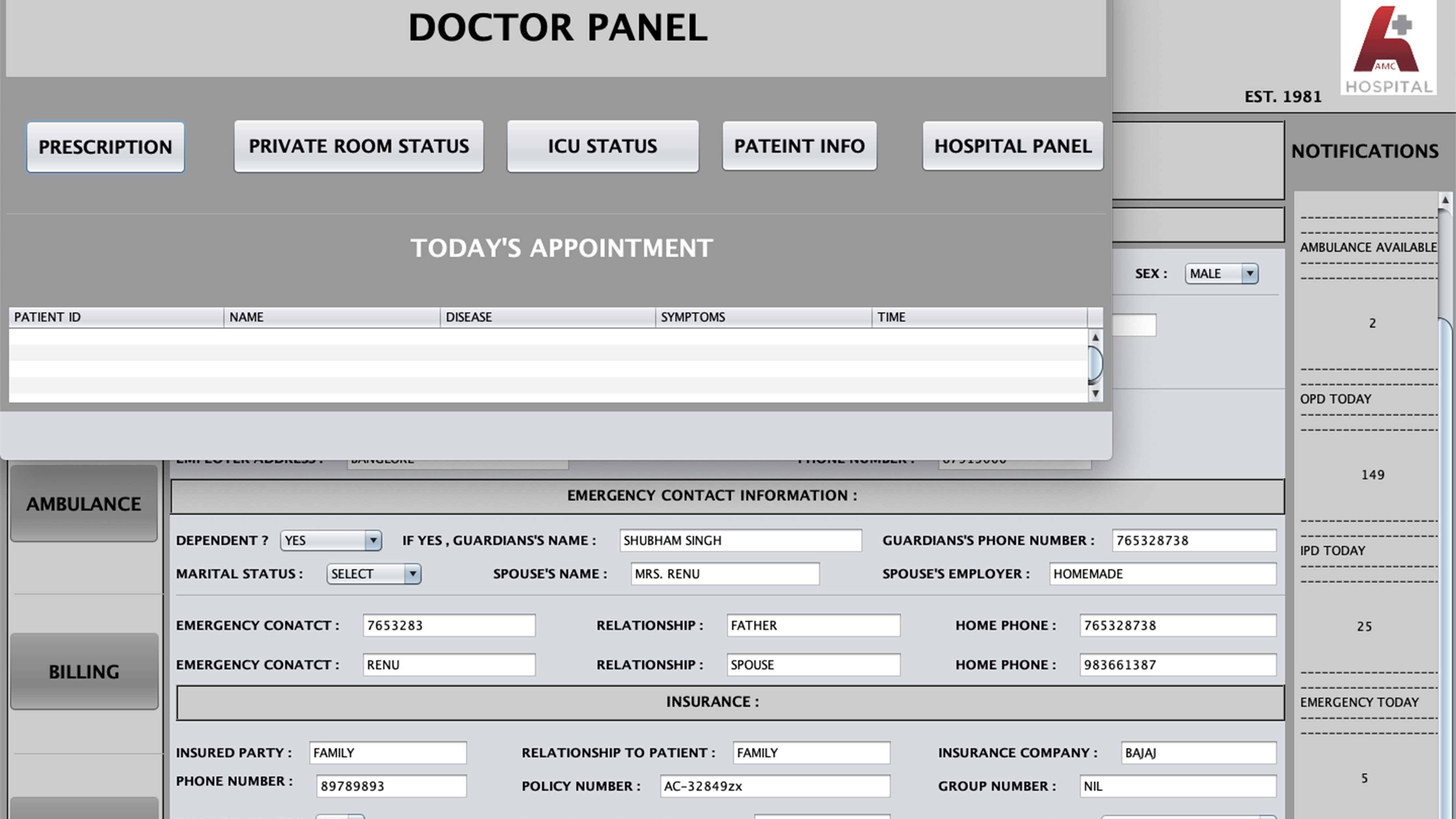 GitHub - suva007/hospital: automated hospital desktop project