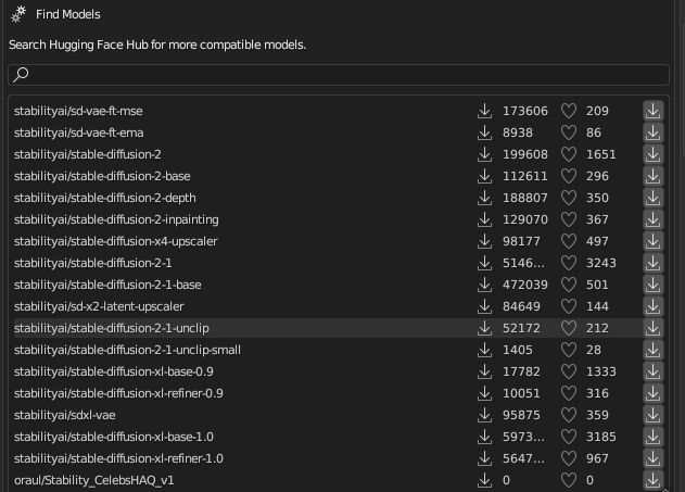 Sorting model searching · Issue #714 · carson-katri/dream-textures · GitHub