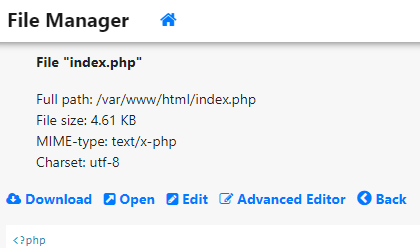 File Editor not appearing regardless of settings · Issue #699 · prasathmani/tinyfilemanager · GitHub