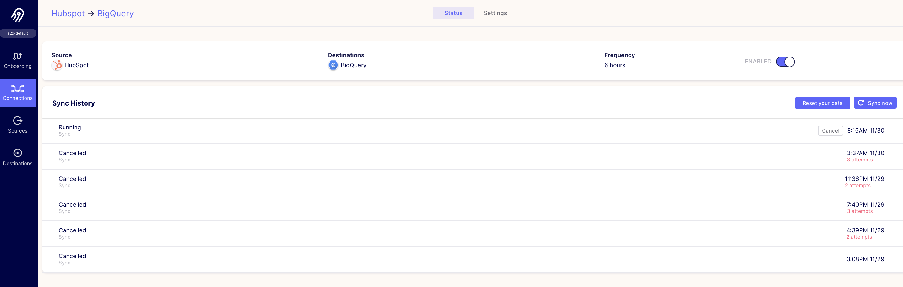 Airbyte Cancelled Syncs Show As Successsful · Issue 8339 · Airbytehq Airbyte · Github