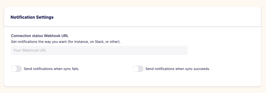 Improve usability of setting up webhook notifications · Issue #12518 · airbytehq/airbyte · GitHub