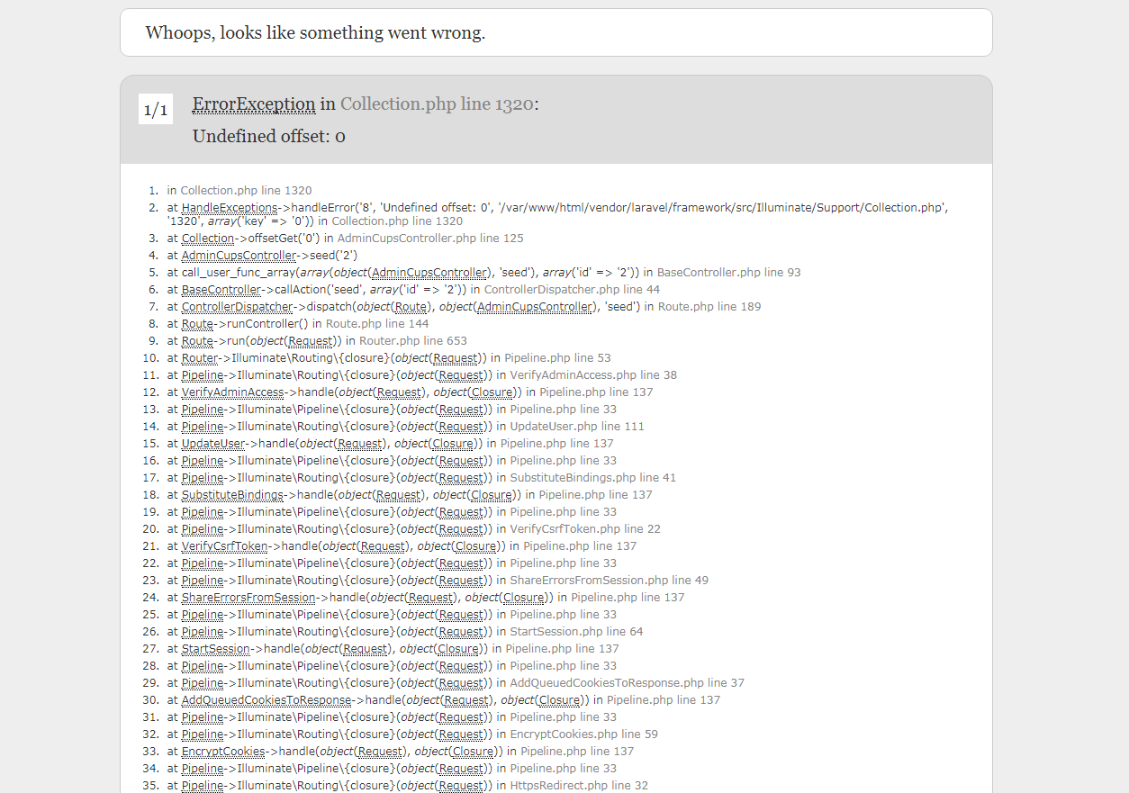 ERROR Sorry, something bad happened. Our website has crashed. · Issue #345 · Contentify ...