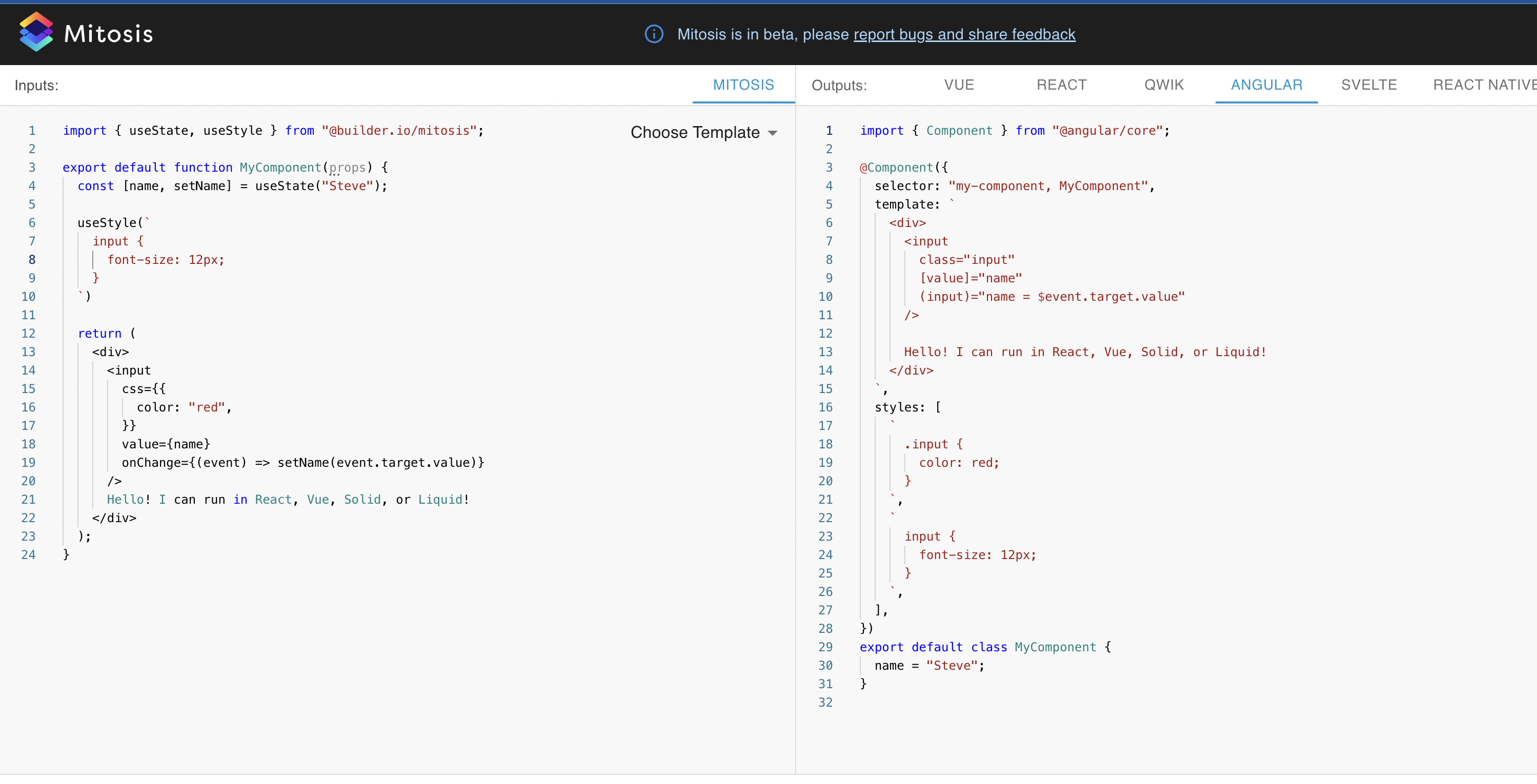 core: proposal for useStyle hook · Issue #757 · BuilderIO/mitosis · GitHub