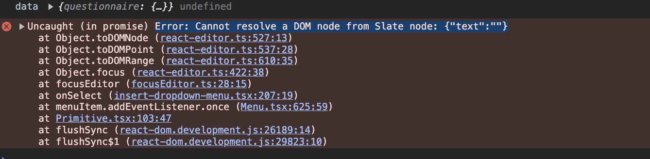 Error Inserting Excalidraw to the Editor · Issue #2741 · udecode/plate · GitHub