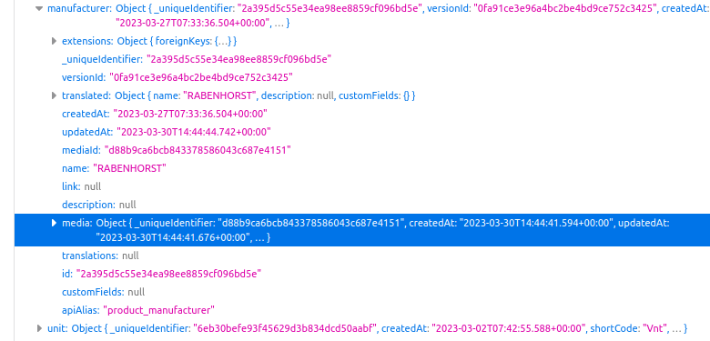 Missing values in Product and ProductManufacturer types · Issue #97 · shopware/frontends · GitHub