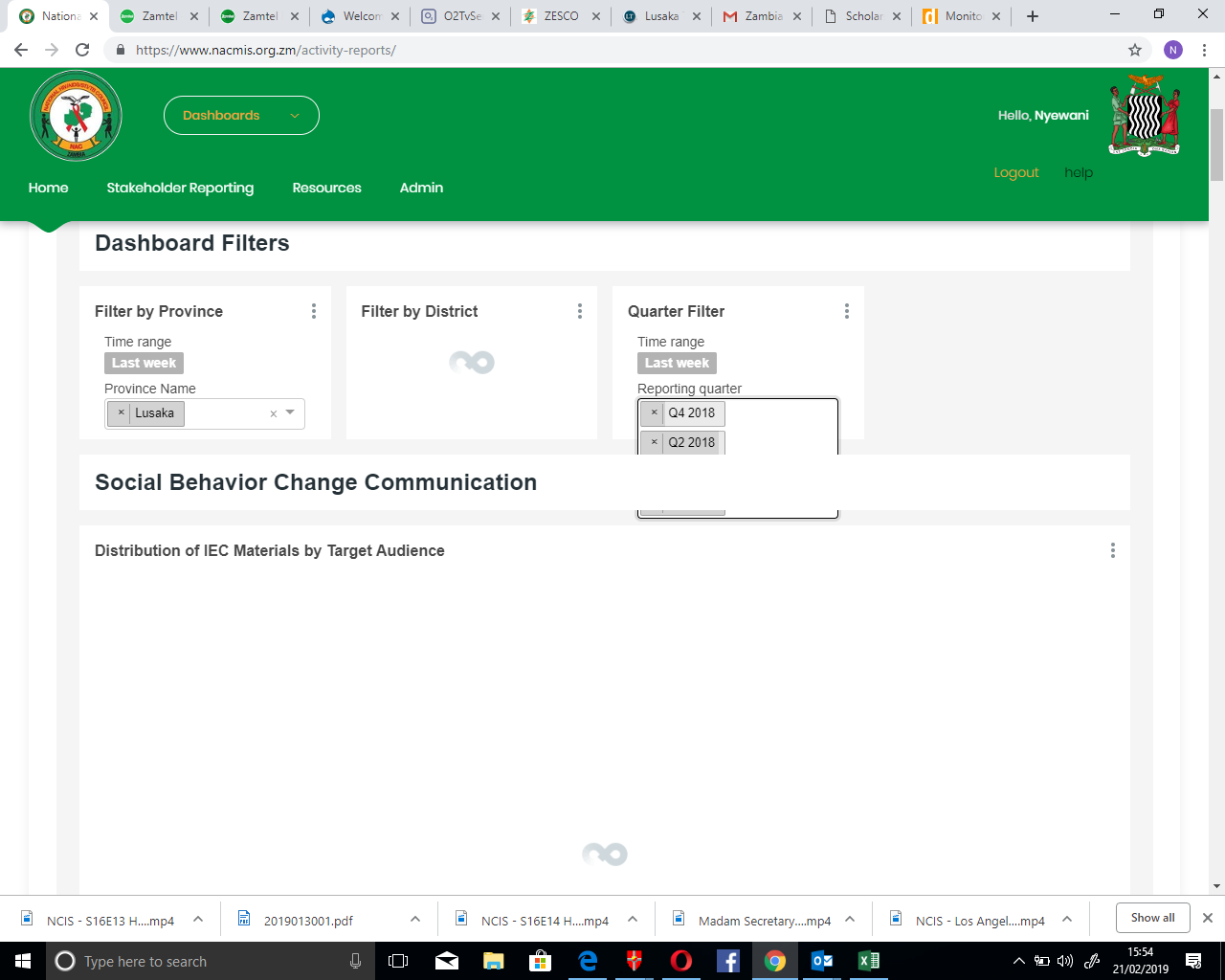 SBCC Banner blocking quarter filter · Issue #586 · BlueCodeSystems/nacmis · GitHub