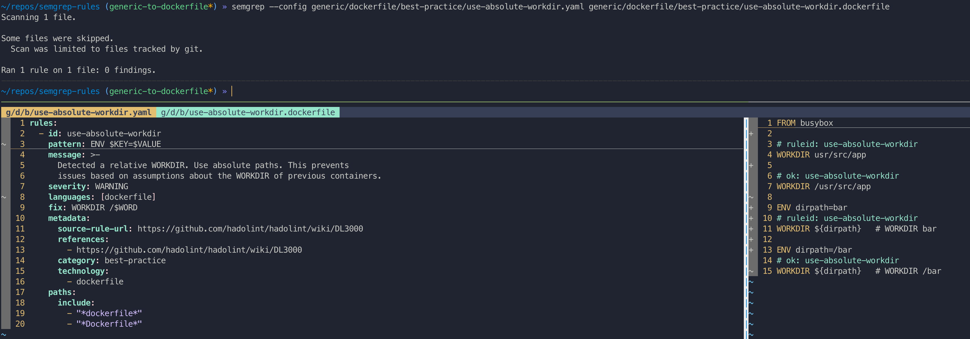 [Docker] environment variables can not be matched using metavariables in the ENV statement ...