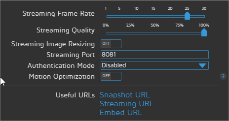 MotionEye stream not fluid · Issue #1239 · motioneye-project/motioneye · GitHub
