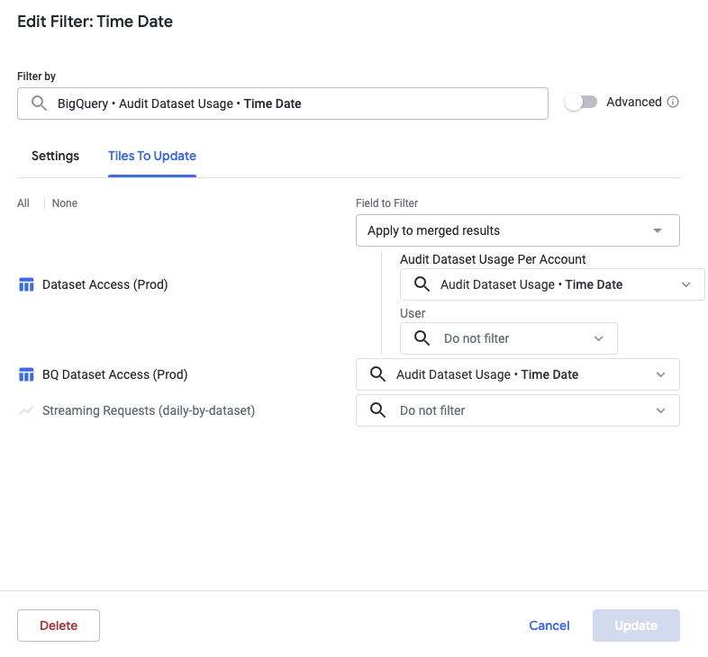 Apply dashboard filters to a subset of tiles · Issue #2346 · lightdash/lightdash · GitHub