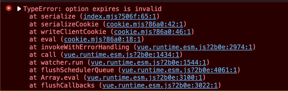 useCookie nuxt options · Issue #88 · prazdevs/pinia-plugin-persistedstate · GitHub