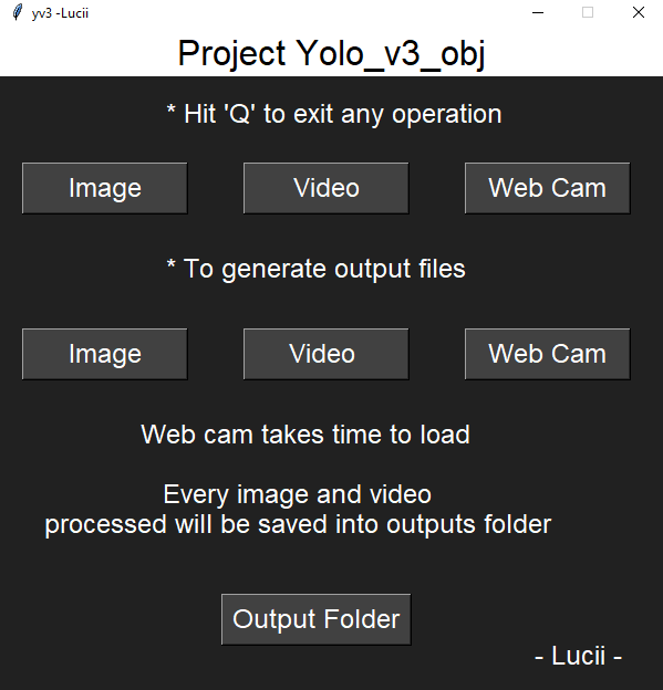 GitHub - RudhraReddy/Object_Detection-YoloV3: Object detection on image, video or live webcam feed.