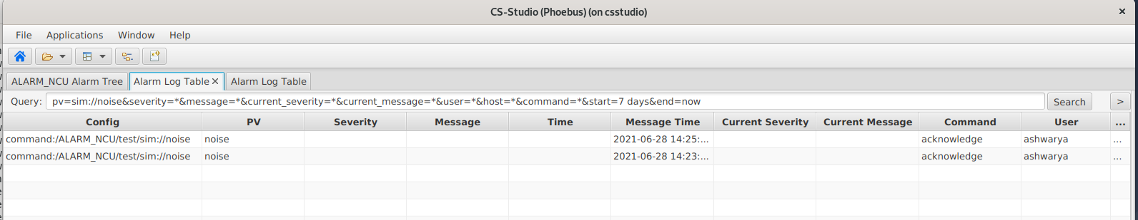 Question: Alarm Logger with ES 7? · Issue #1941 · ControlSystemStudio/phoebus · GitHub