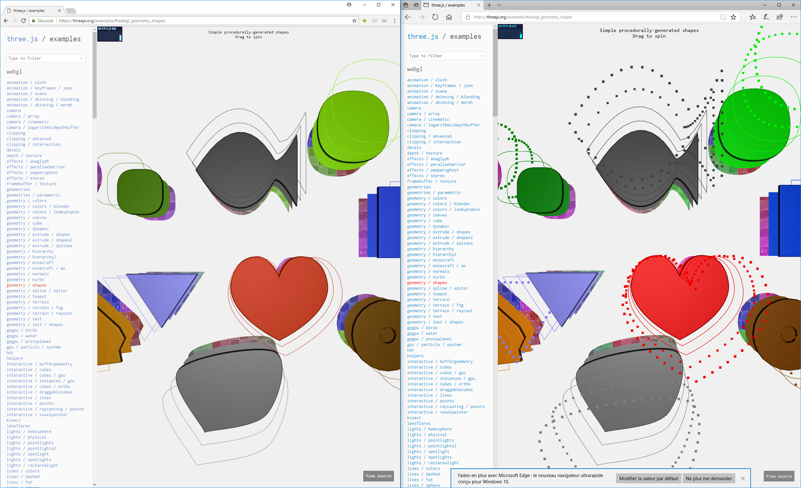 Envmap example : Different rendering depending on the browser · Issue #13935 · mrdoob/three.js ...