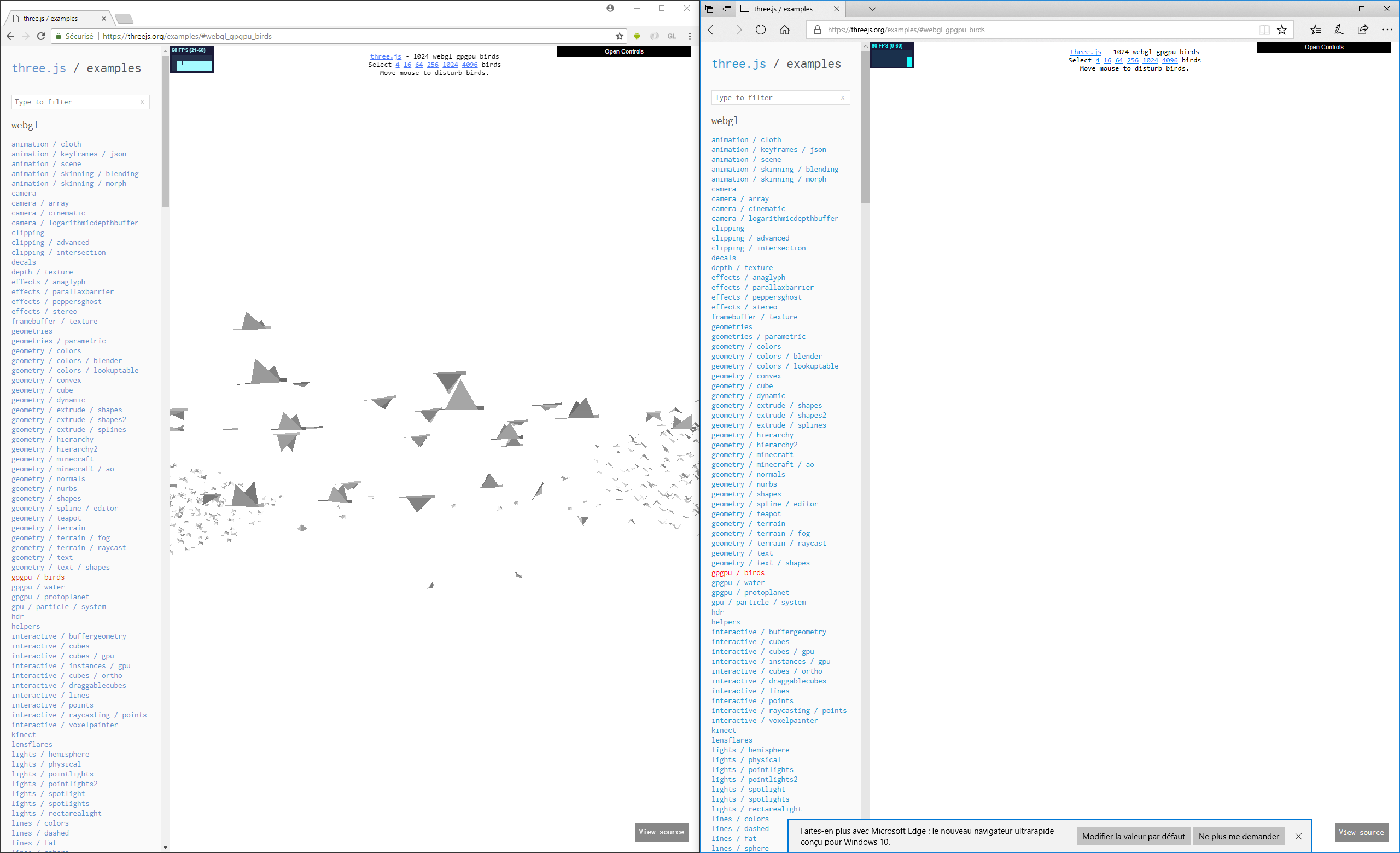 Envmap example : Different rendering depending on the browser · Issue #13935 · mrdoob/three.js ...