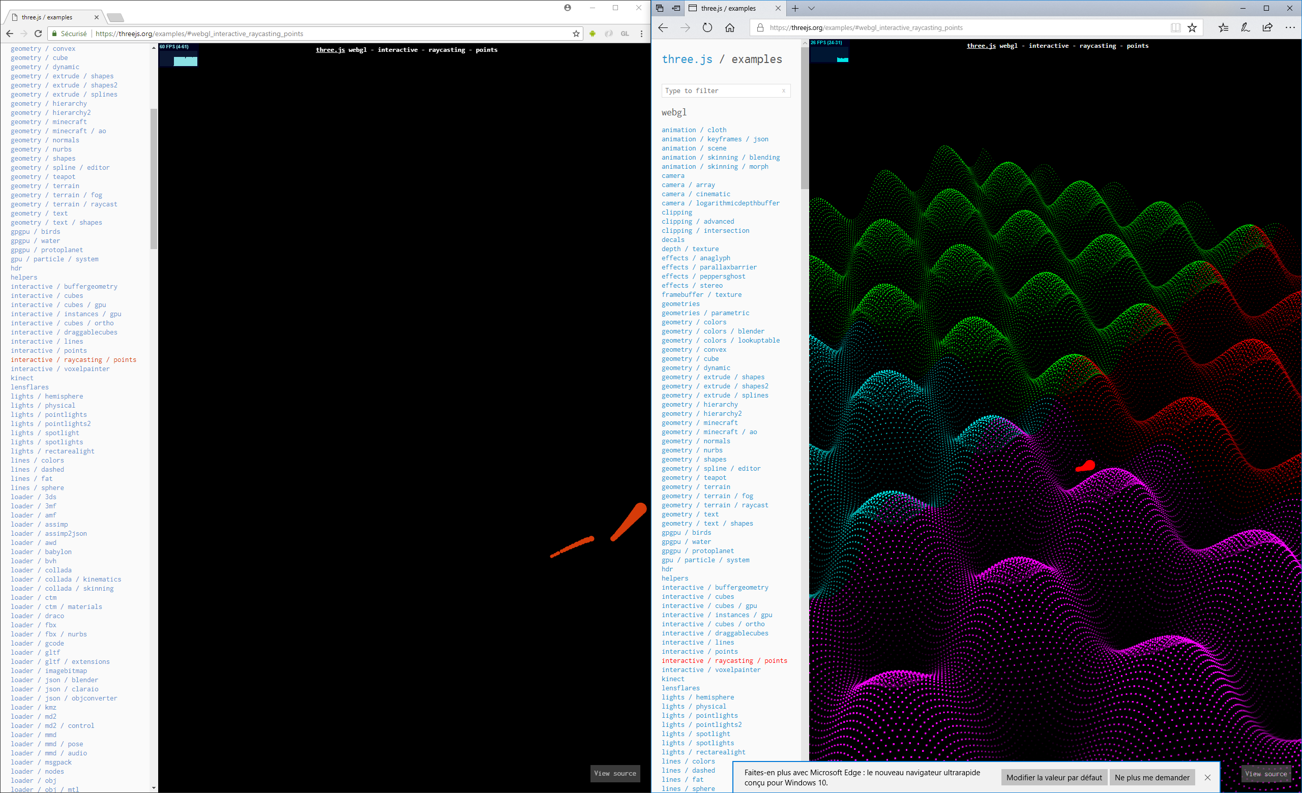 Envmap example : Different rendering depending on the browser · Issue ...