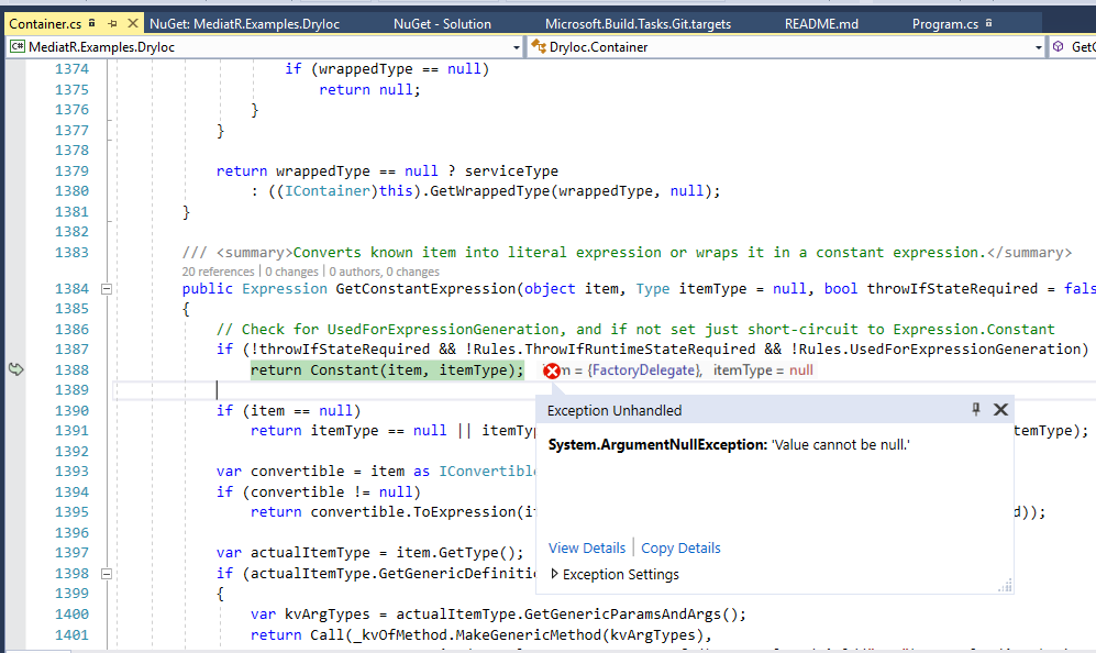 MediatR.Examples.DryIoc doesn't work with DryIoc release 4.x.x+ · Issue ...