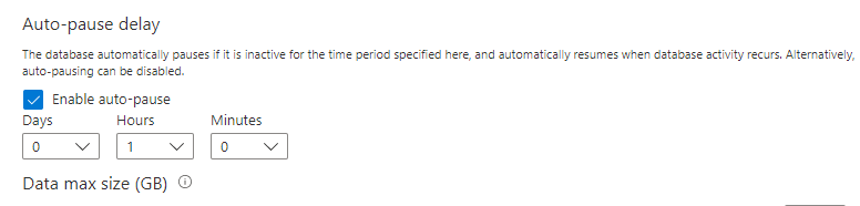 Unable to off auto-pause of azure sql server db · Issue #22095 · Azure/azure-cli · GitHub