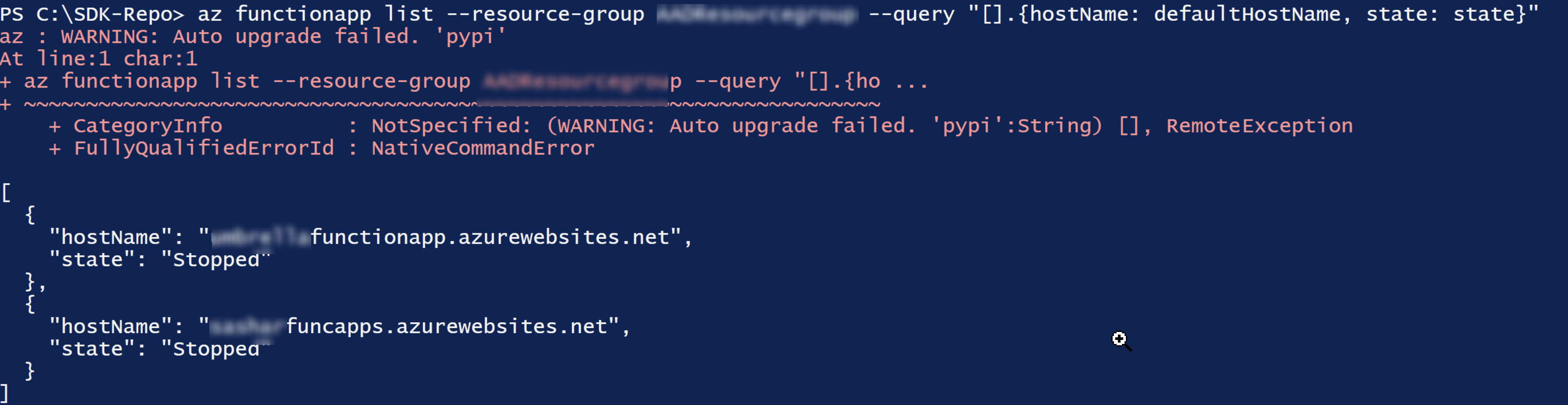 Az Functionapp List Command Lists Logic Apps · Issue 24799 · Azure Azure Cli · Github