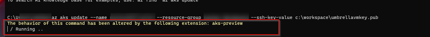 unrecognized arguments: --ssh-key-value .ssh/id_rsa.pub · Issue #25579 ...