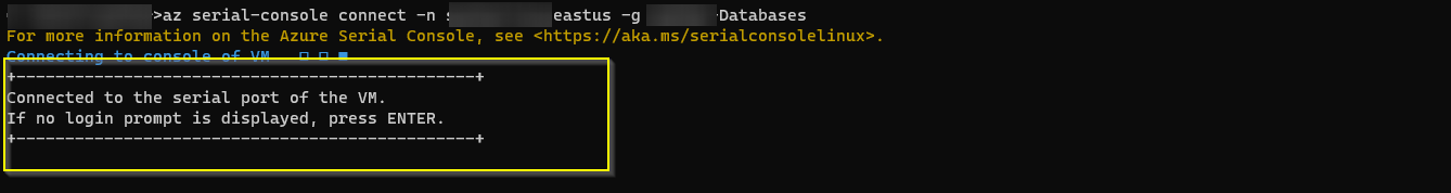 Serial-console fails for systems in eastus · Issue #26050 · Azure/azure-cli · GitHub