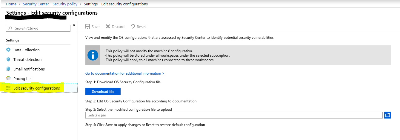Edit security configurations no longer under Settings · Issue #21685 ...
