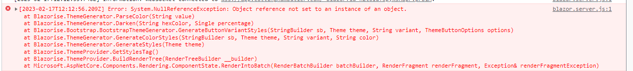 Short Hex throws exception · Issue #4614 · Megabit/Blazorise · GitHub