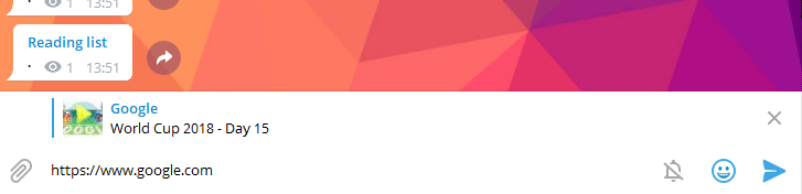 Preview `X` is still shown after sending message · Issue #4913 · telegramdesktop/tdesktop · GitHub