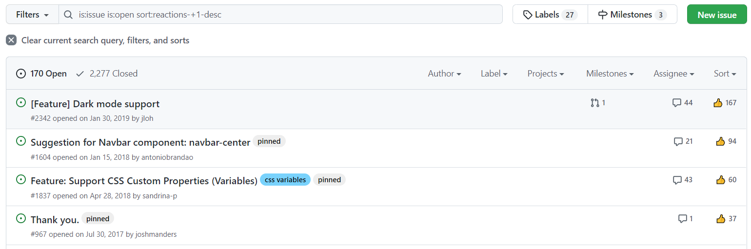 [Feature] Dark mode support · Issue #2342 · jgthms/bulma · GitHub