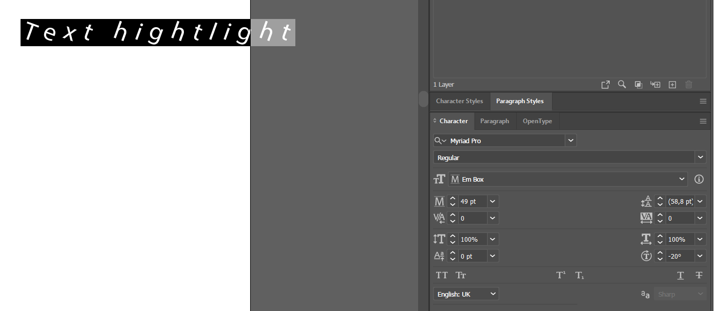 Text highlight option or tool · Issue #3027 · photopea/photopea · GitHub