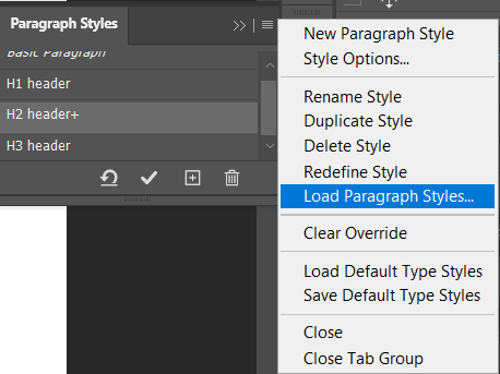 Feature: Paragraph and character styles! · Issue #5672 · photopea ...