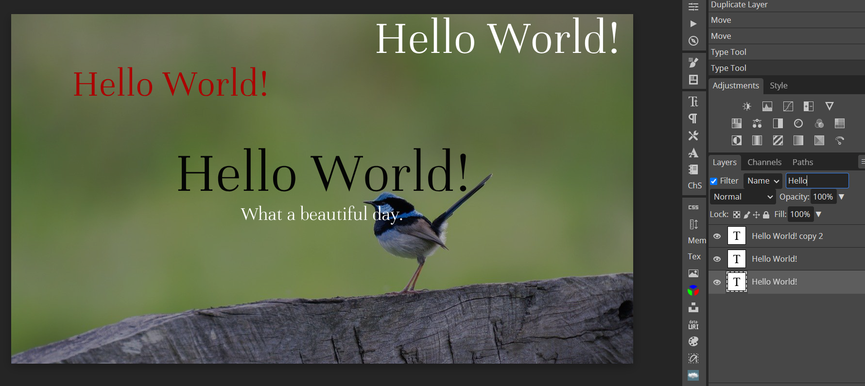 Feature: Paragraph and character styles! · Issue #5672 · photopea ...