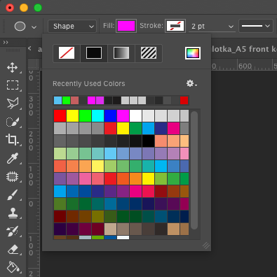 Removal of one extra step in shape color selection · Issue #744 · photopea/photopea · GitHub